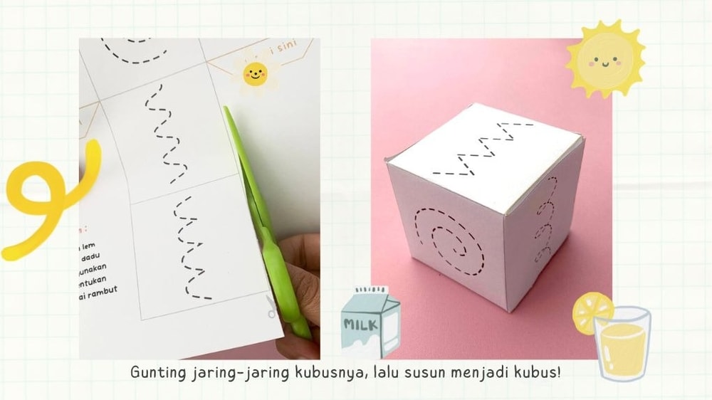 Free Printable - Gaya Rambut Lucu