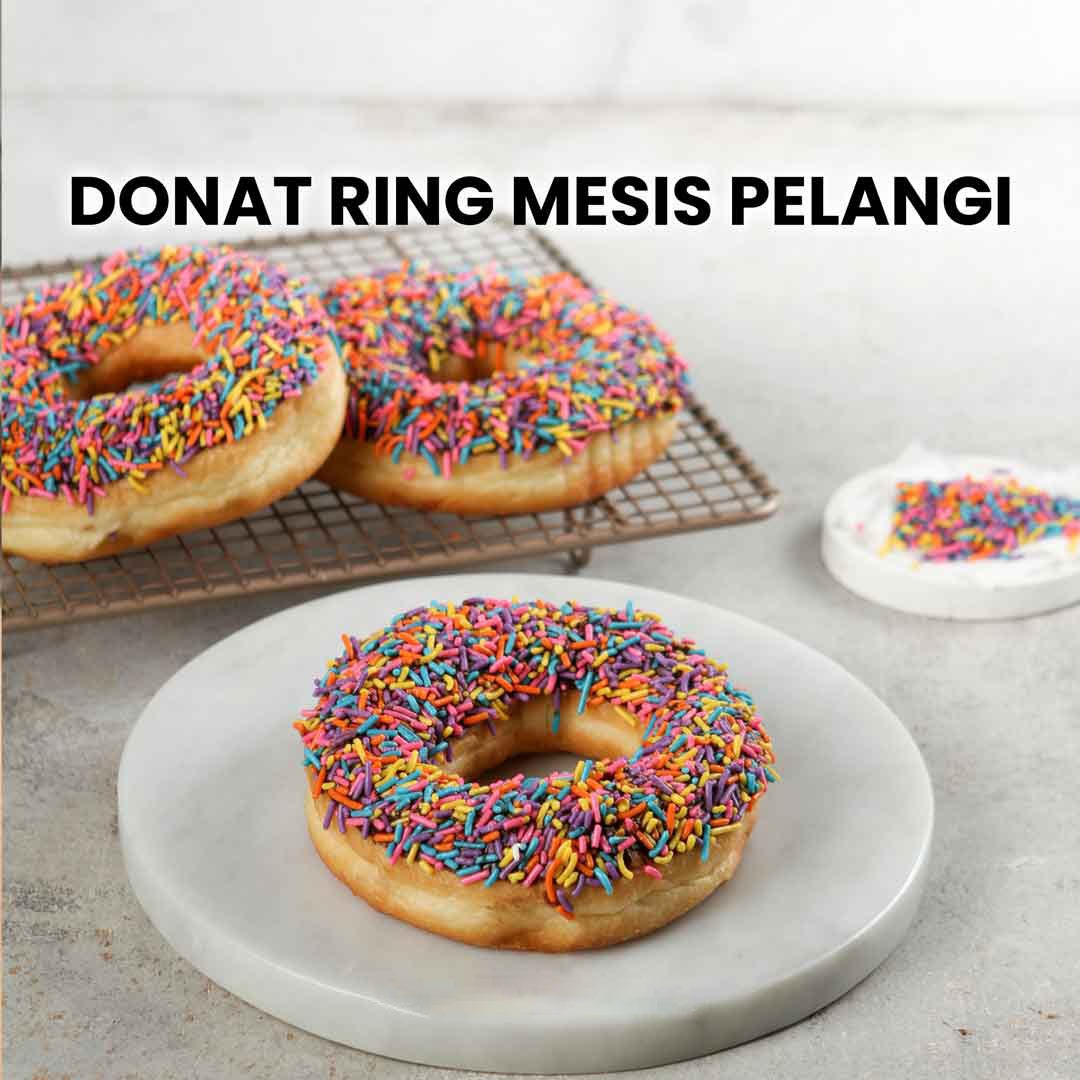 Donat Ring Mesis Pelangi
