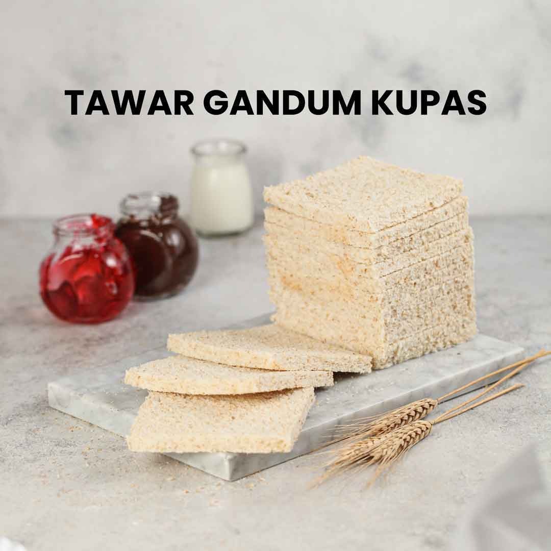 Roti Tawar Gandum Kupas