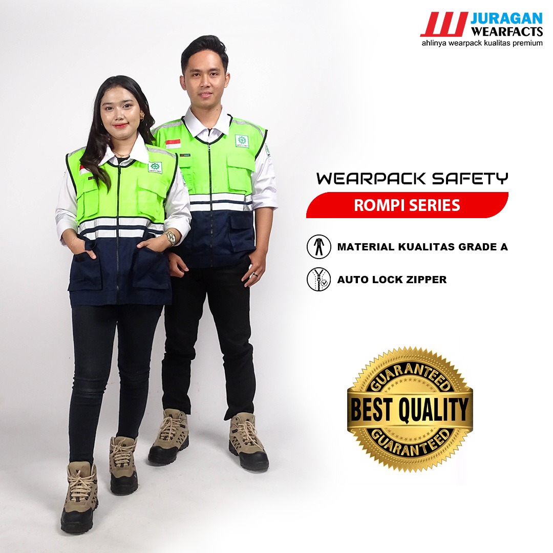 ROMPI SAFETY WARNA HIJAU STABILO (JW.RMP-24)