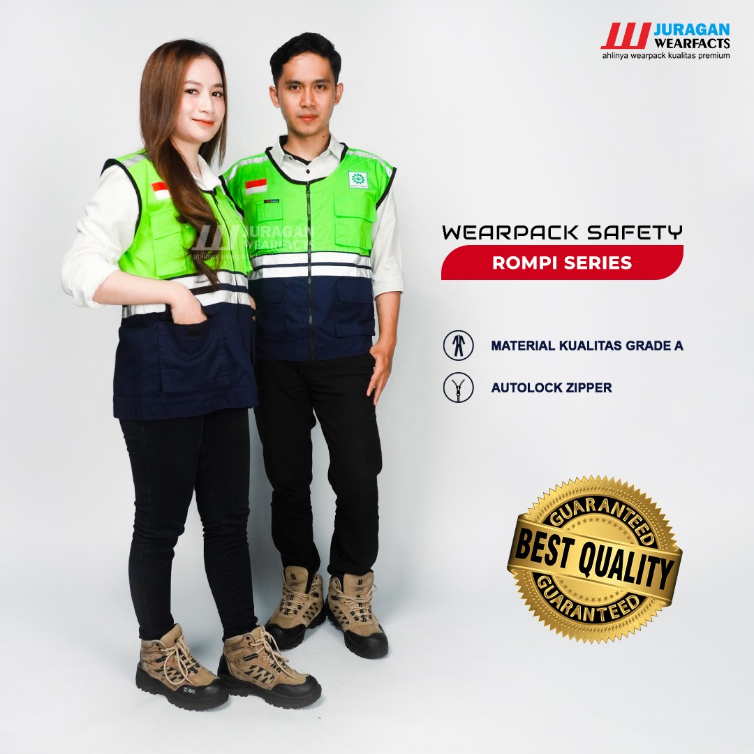 ROMPI SAFETY WARNA HIJAU STABILO (JW.RMP-24)