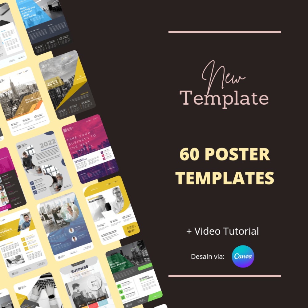 60 Canva Poster Templates | FurqanDigital.com