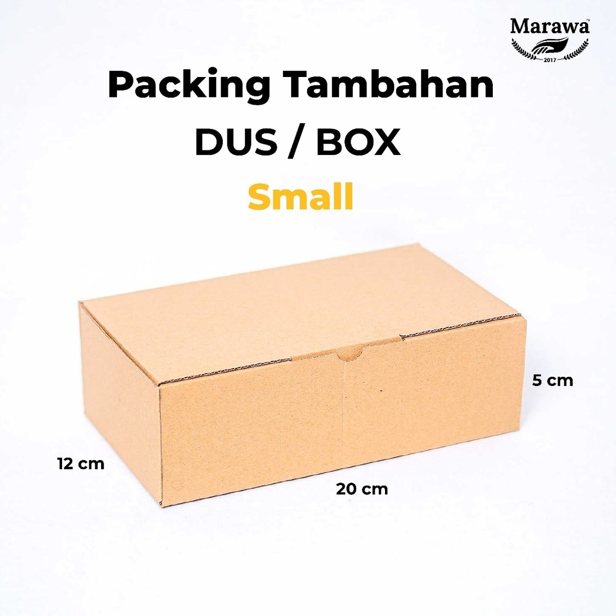 Box Packaging Ukuran Small (S)