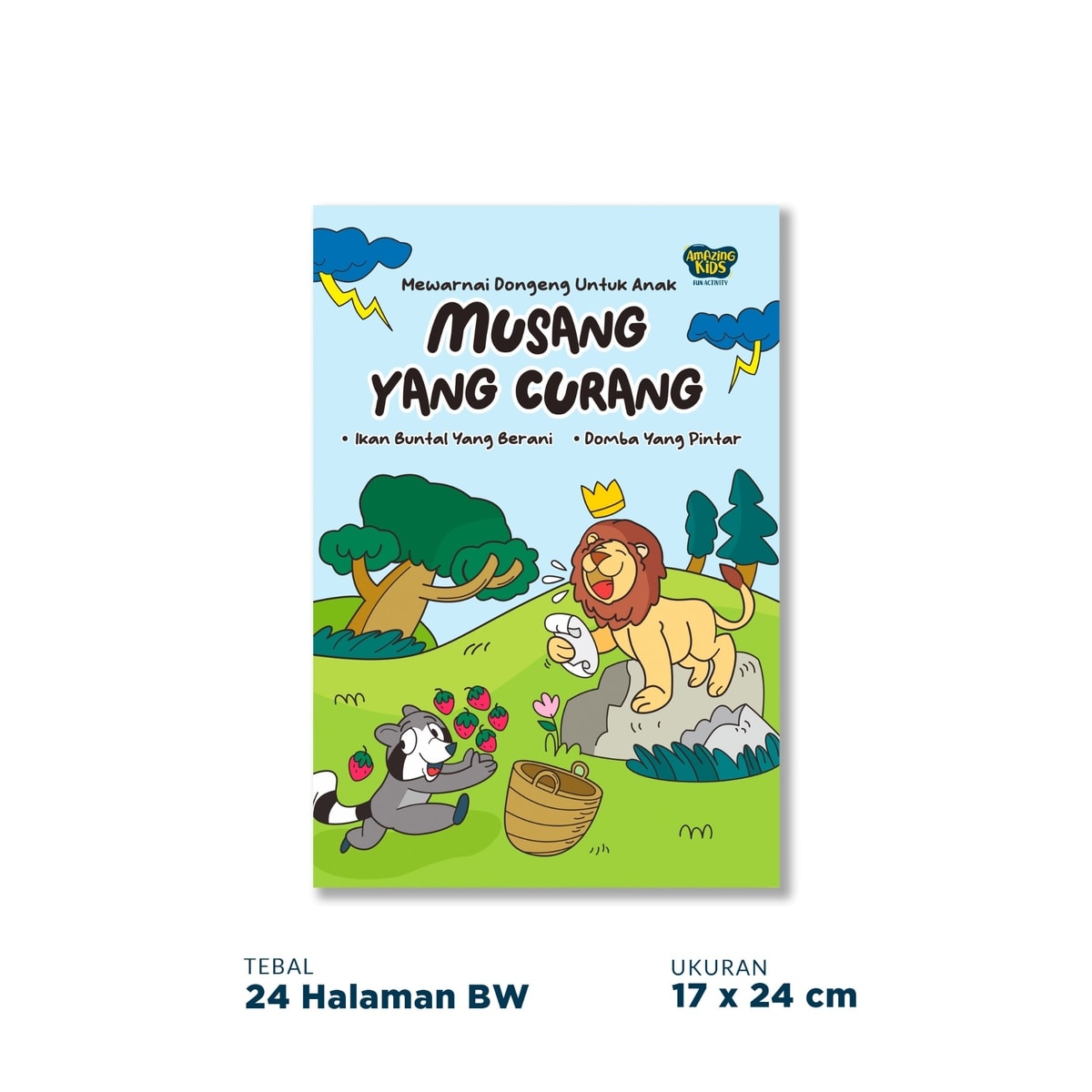 Mewarnai Dongeng Untuk Anak : Musang Yang Curang