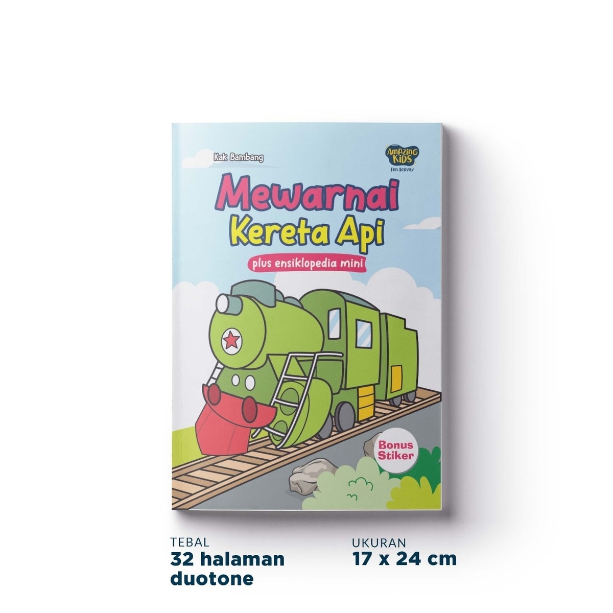 Mewarnai Kereta Api