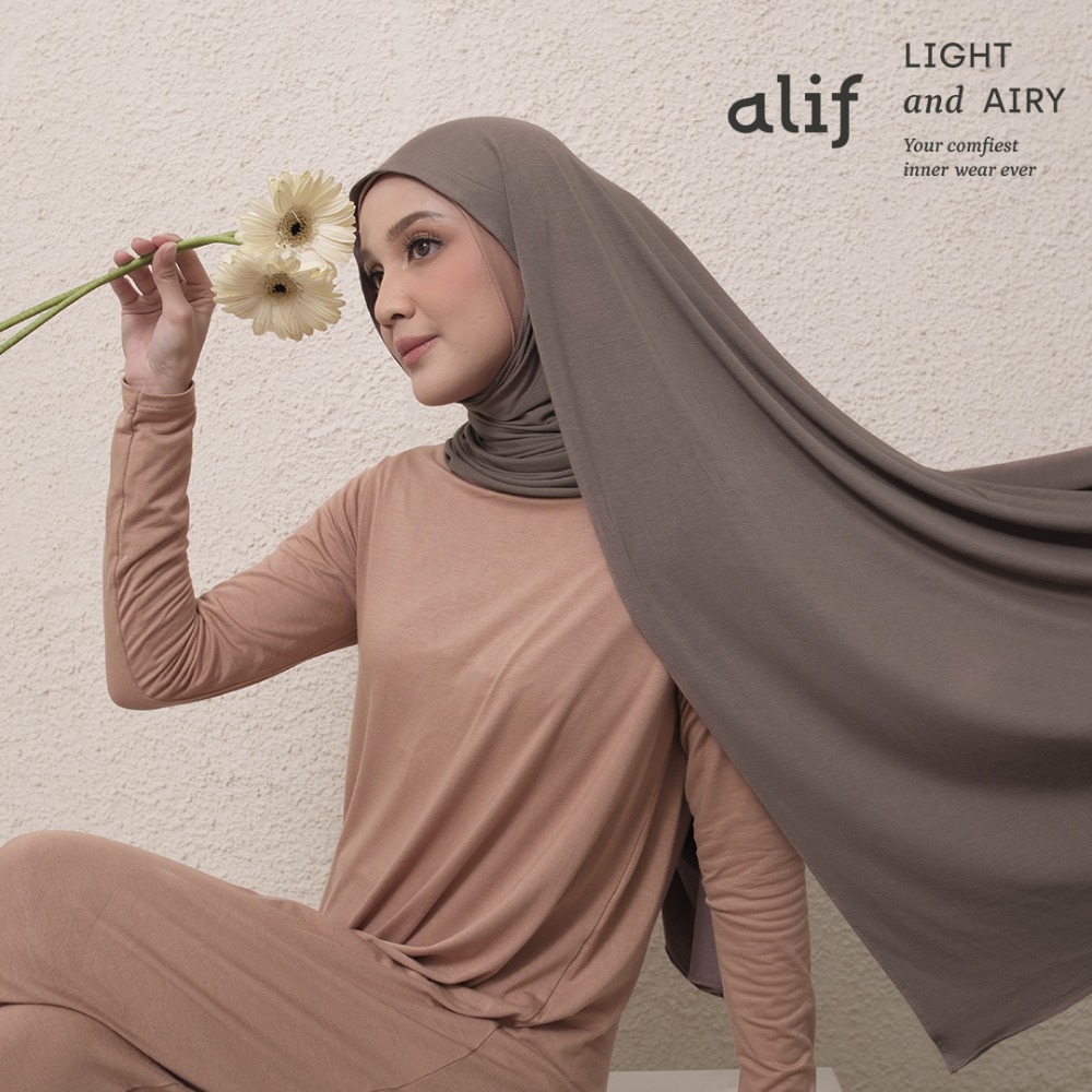 AASFA PASMINA DEEP TAUPE ( PASH-001DT )