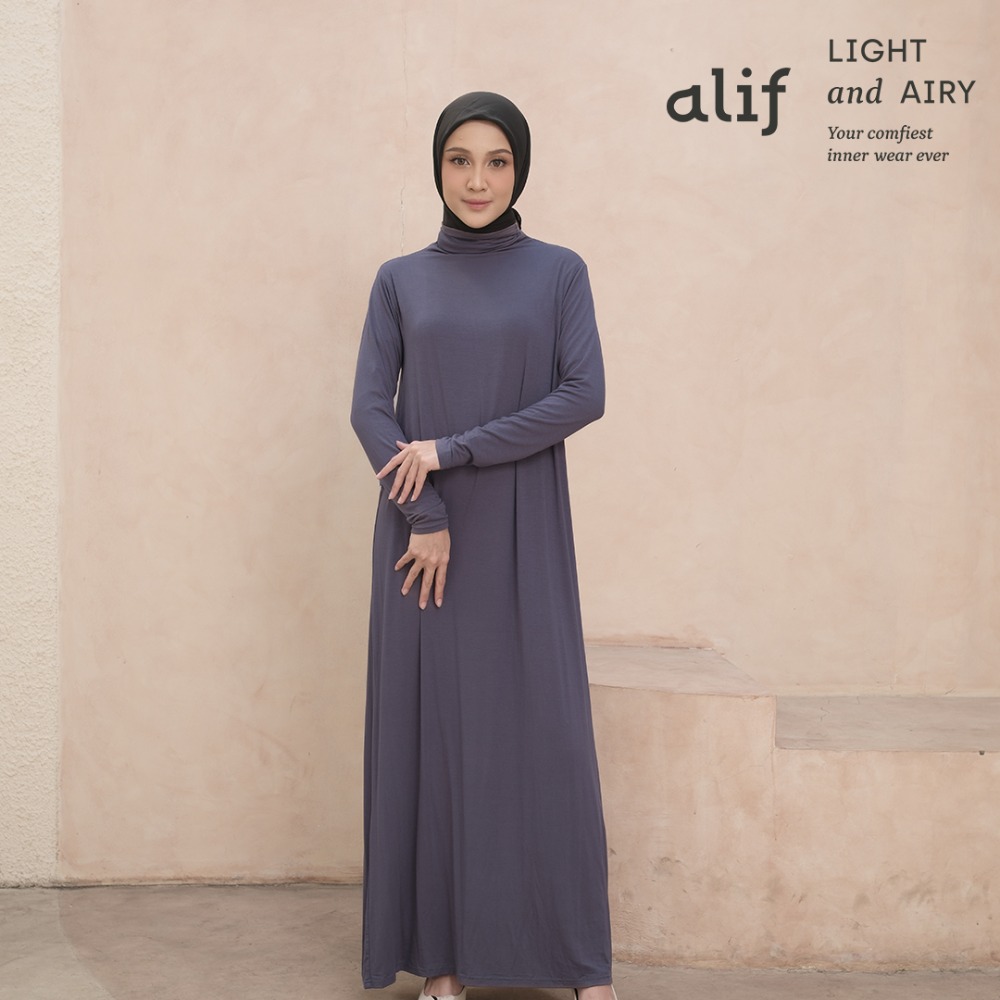 RAANA INNER DRESS CARBON ( INR-002CA )