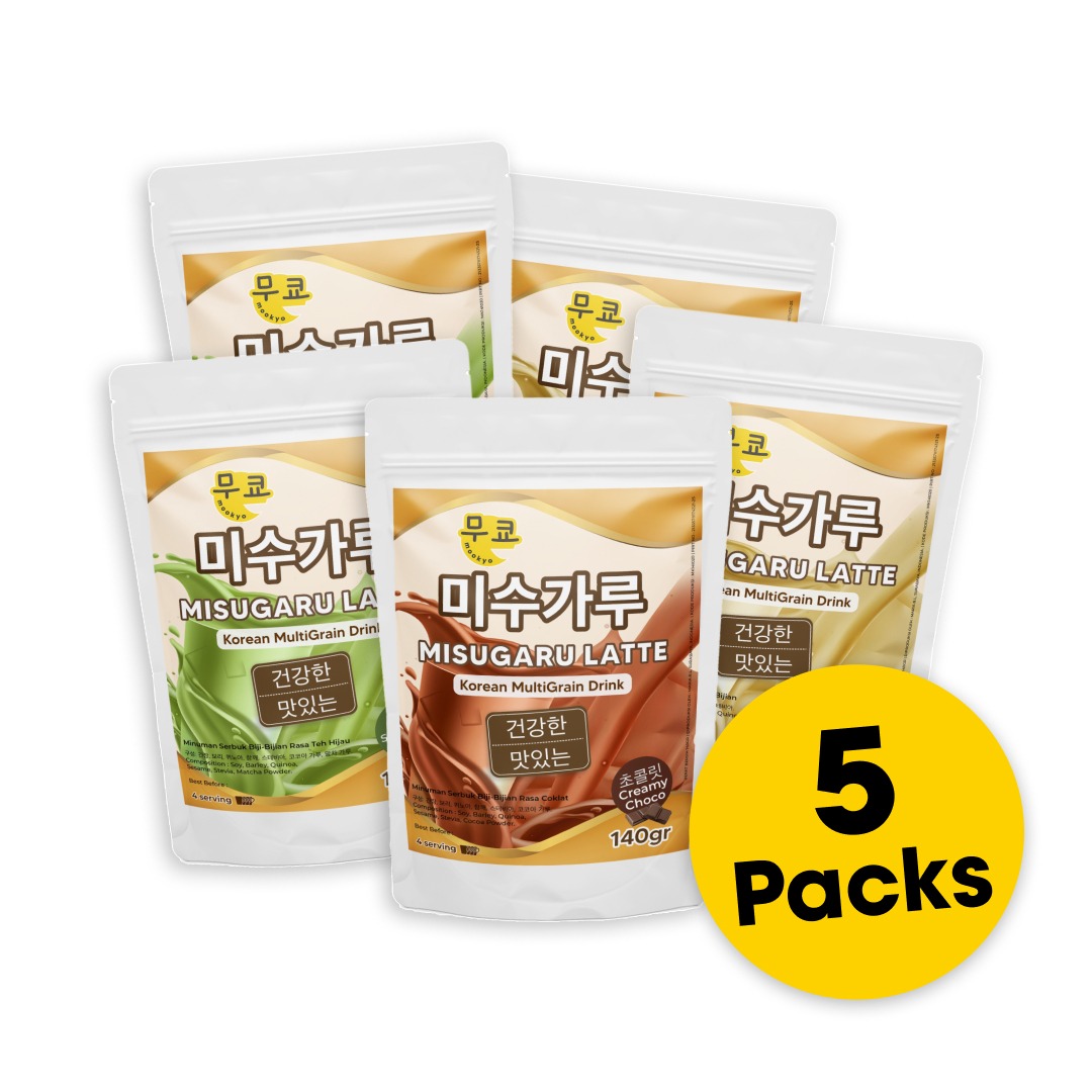 [Paket Misugaru 5-packs (Healthy Breakie)]