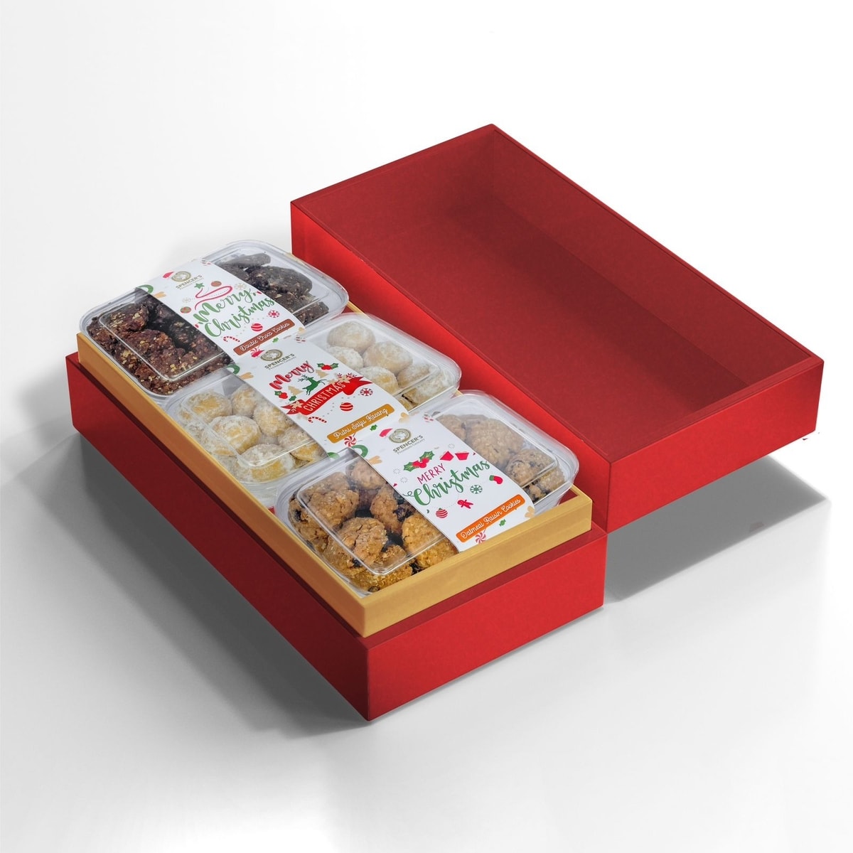 Christmas Box Hampers (3 variants cookies)