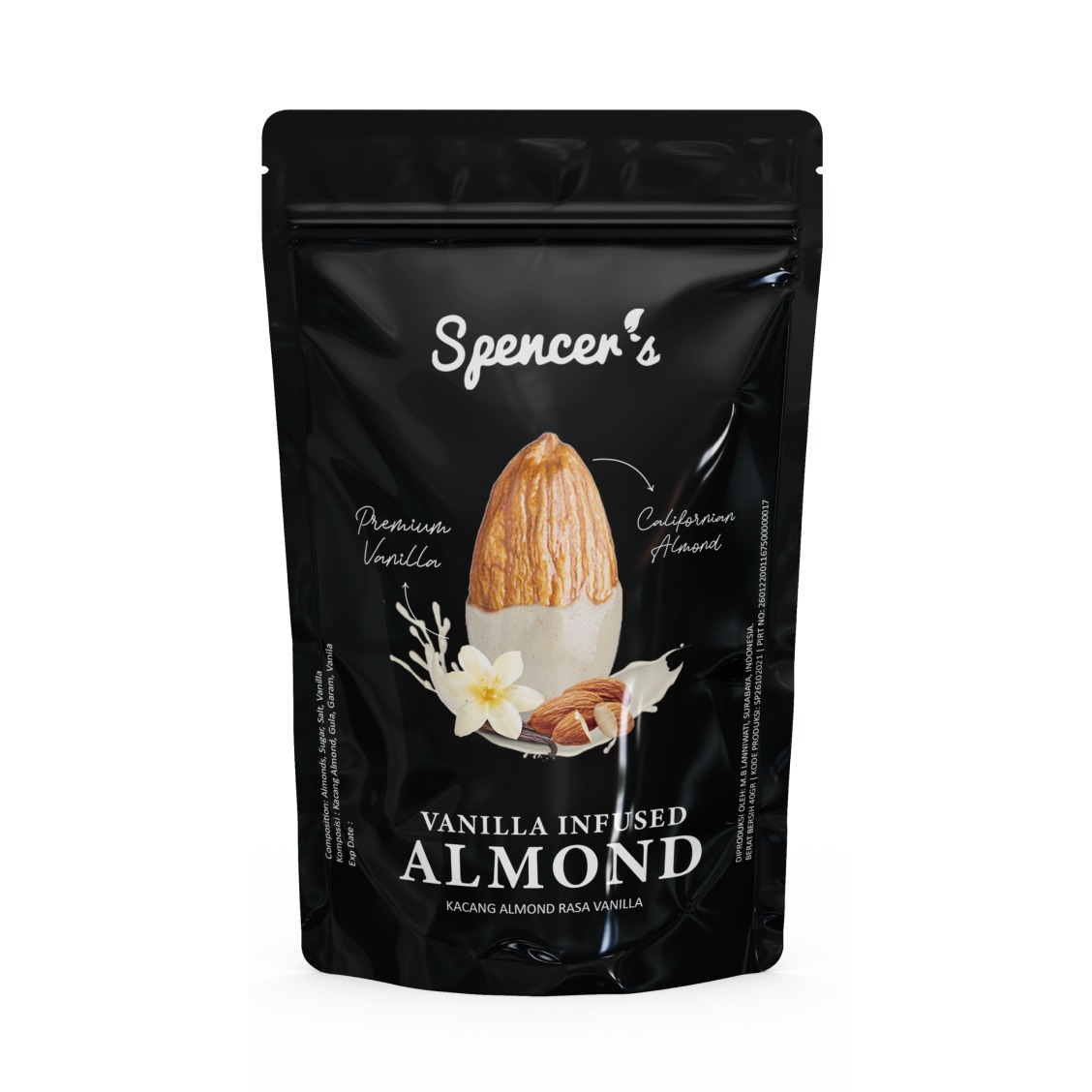 Gourmet Almond Snack - Vanilla