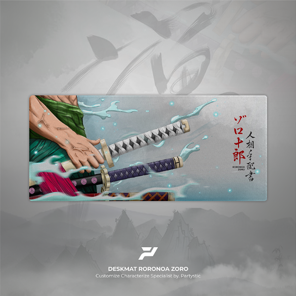 Partystic Deskmat Roronoa Zoro (One Piece)