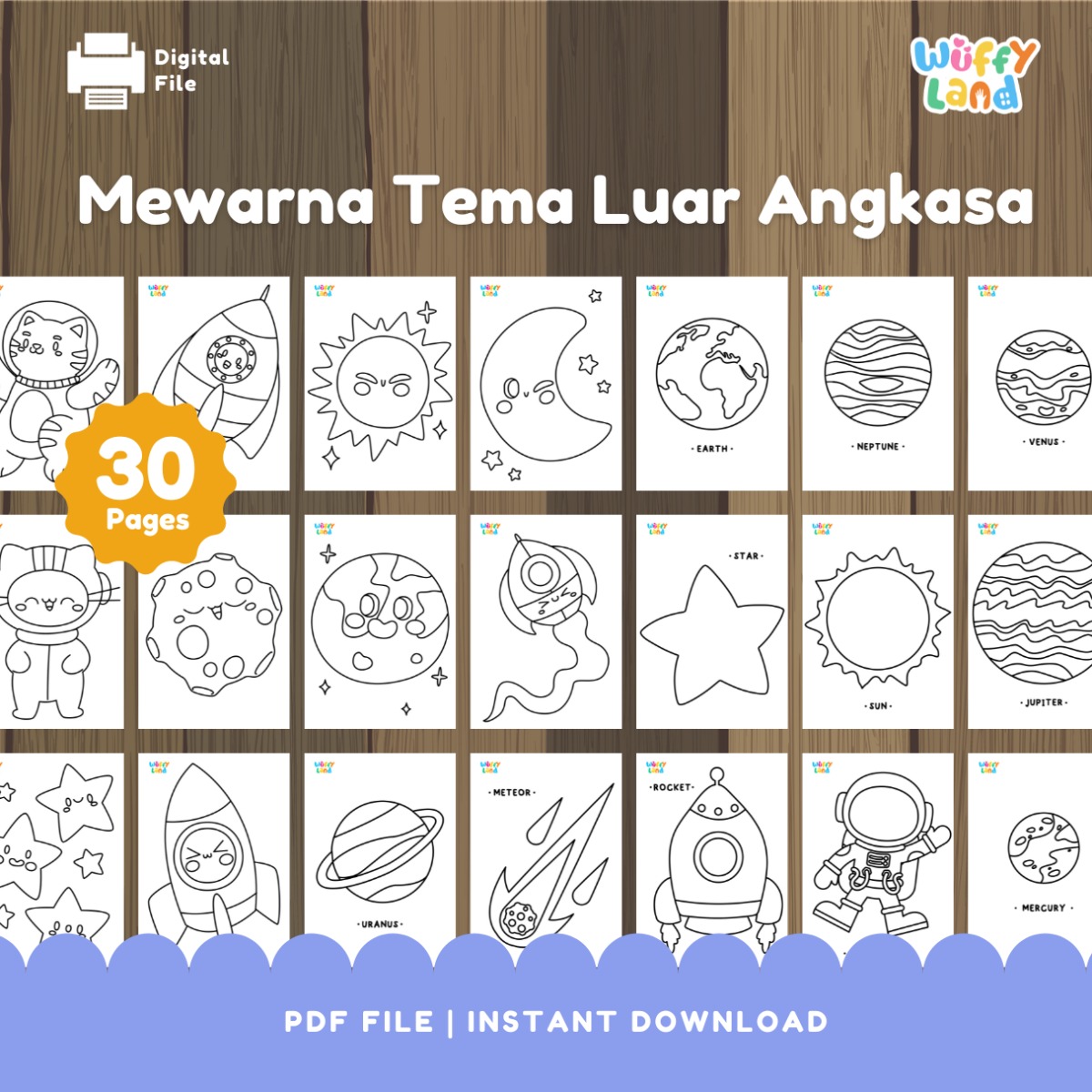 Wuffyland Worksheet Edukasi Anak Indonesia Murah Printable Mewarna Tema ... Wuffyland Worksheet Edukasi Anak Indonesia Murah Printable Mewarna Tema ...