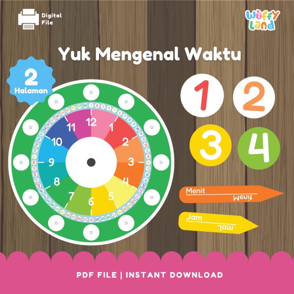 Wuffyland Worksheet Edukasi Anak Indonesia Murah Printable Yuk Mengenal ...