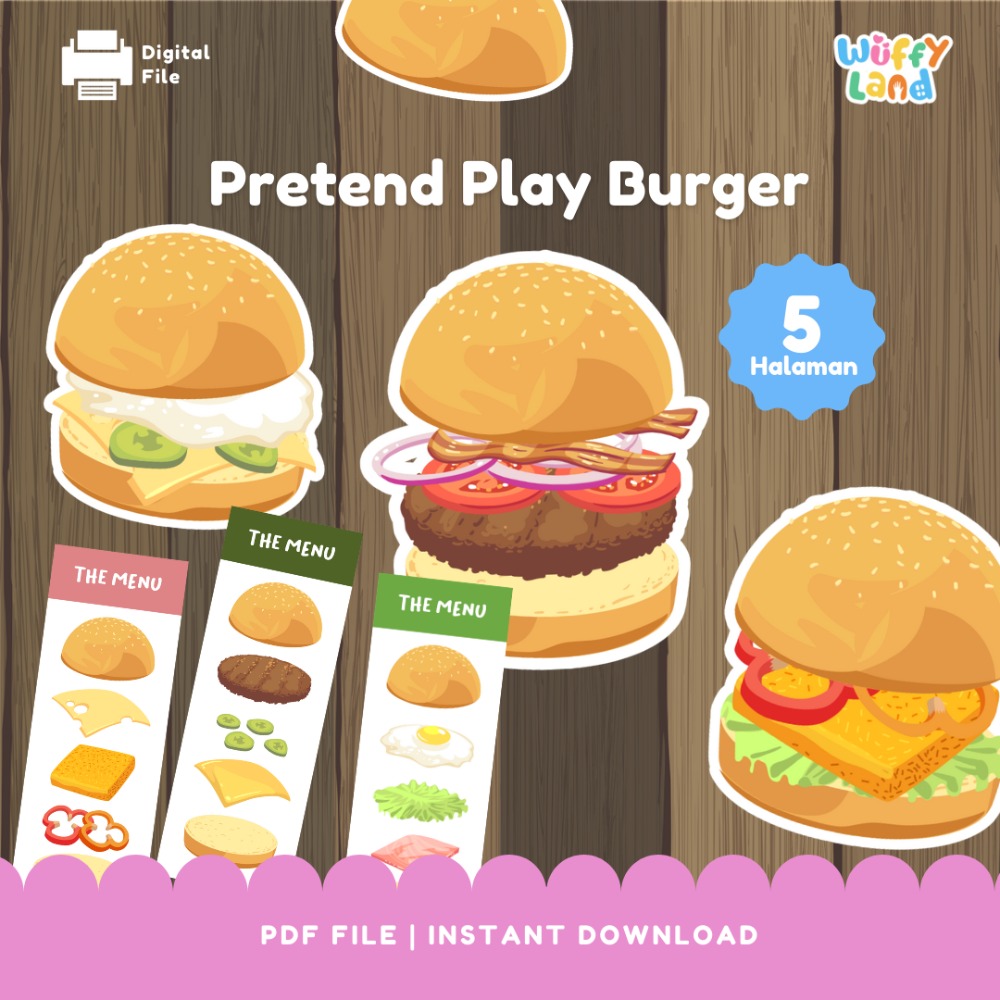 Wuffyland Worksheet Edukasi Anak Indonesia Murah Printable Mewarna Tema Sayuran