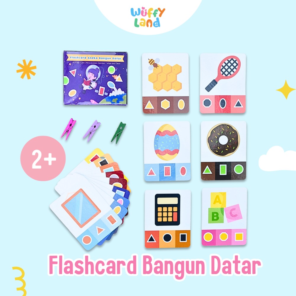 Produk mainan edukasi anak, flashcard belajar murah