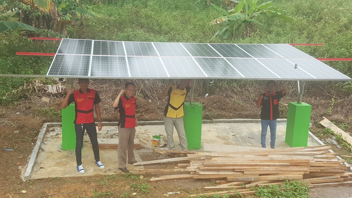 Pompa Solarcell - Kaliorang