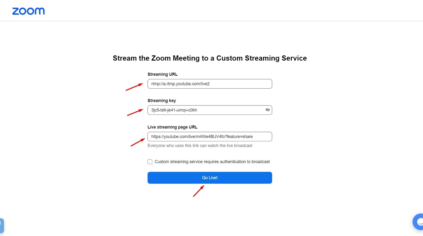 YouTube Live Streaming Dari Aplikasi Zoom: Data yang Disiapkan & Cara ...