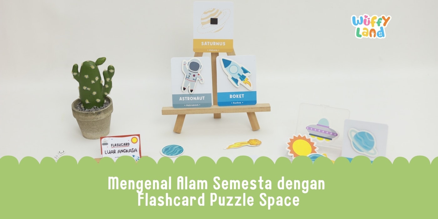 Petualangan Seru Mengenal Luar Angkasa dengan Flashcard Puzzle Space!