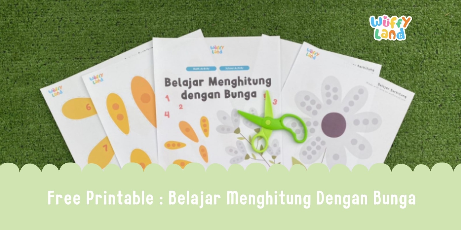 Printable Belajar Menghitung Dengan Bunga