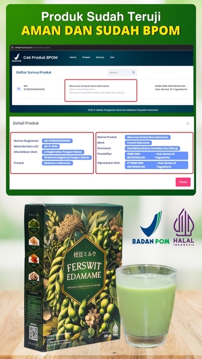 Ferswit Edamame Percobaan F1