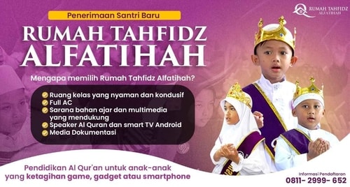 Rumah Tahfidz Alfatihah
