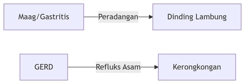 Perbedaan Mendasar Maag dan GERD: Gejala, Penyebab, dan Penanganan