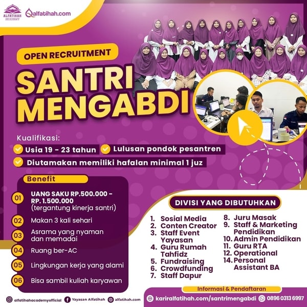 Santri Magang Mengabdi