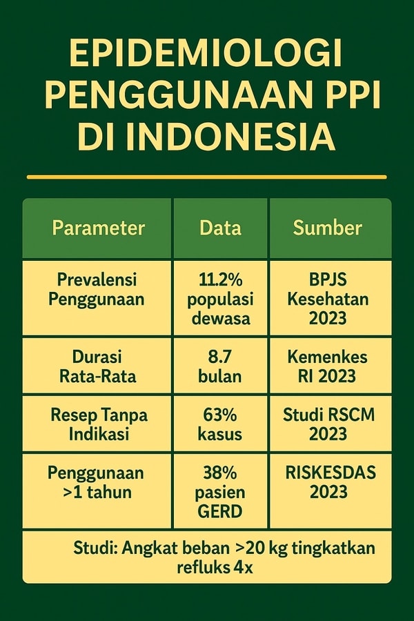 PPI & Efek Samping: Risiko Tersembunyi Pengobatan GERD yang Wajib Diketahui