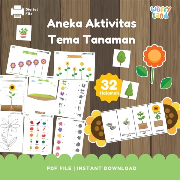 Wuffyland Worksheet Edukasi Anak Indonesia Murah Printable Worksheet ...